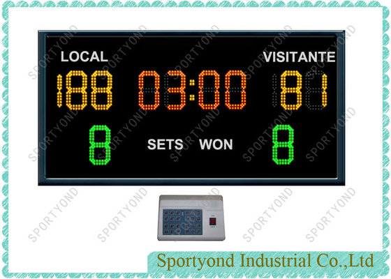 Super Bright LED Volleyball Electronic Scoreboard For Basketball