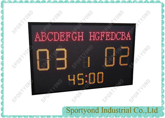 Small Multisport Electronic Football Scoreboard , Soccer Digital Scoring Board