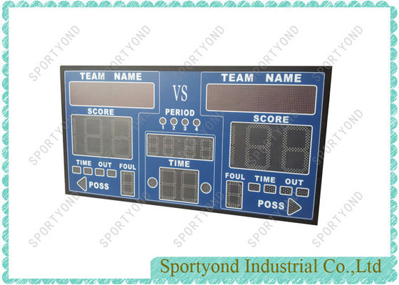 Portable Led Digital College Sports Scoreboard And Basketball Shot Clock