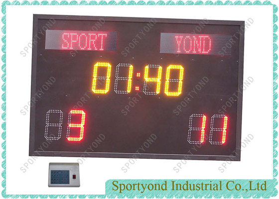 Single Sided Digital Electronic Rugby / Football Score Boards With CE RoHS FCC