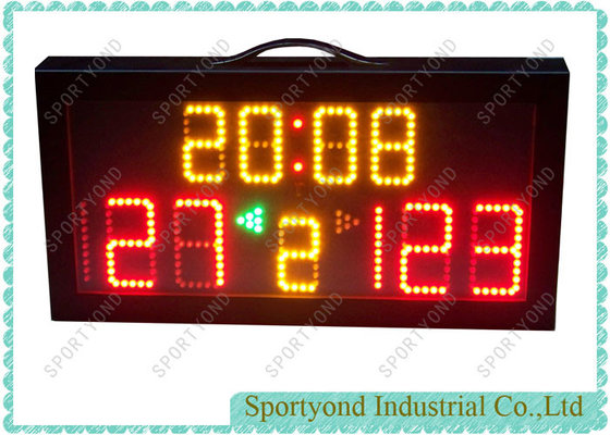 Mini Digital Electronic Scoreboard For Futsal / Handball , Multisport Scoreboard