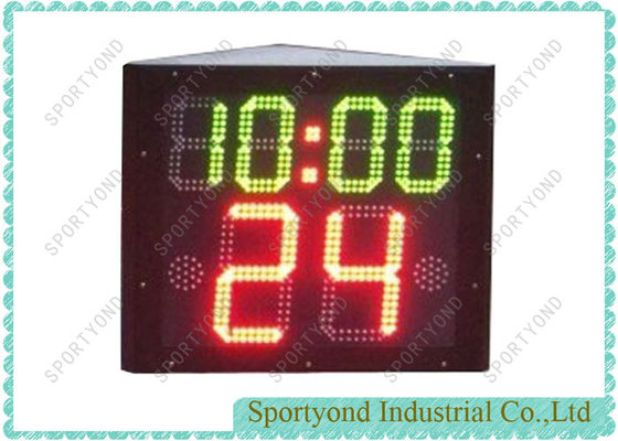 Three Sided Digital Water Polo Shot Clock With Game Time , Steel Housing