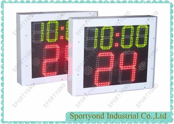 Double Sided Water Polo Shot Clock With Period Time , Energy Saving
