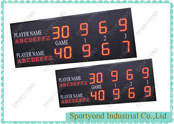 Three Sets Led Digital Electronic Scoreboard For Tennis Game 1.8m x 0.8m