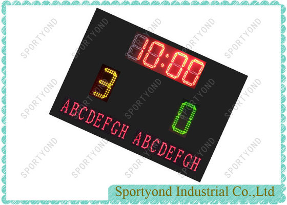 Wireless Led Digital Electronic Football Scoreboard With Electronic Team Name