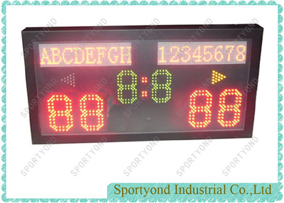S8040 Led Digital Electronic Scoreboard For Volleyball / Table Tennis / Badminton
