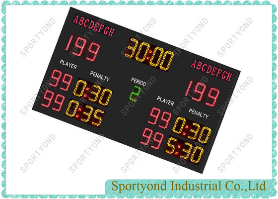 Wireless Handball Scoreboard High Brigtness AC 100V - 240V 50Hz / 60Hz