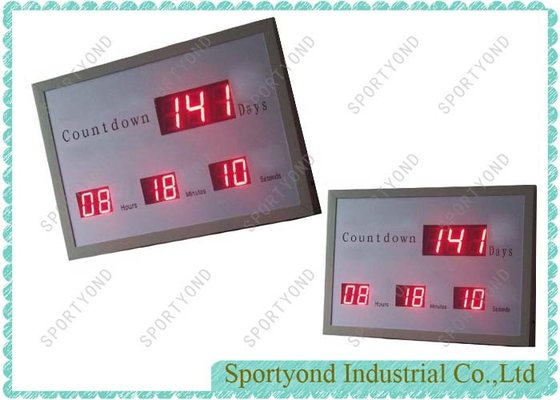 Indoor / Outdoor led Digital Clock Display With Wireless IR Console 90cm x 60cm