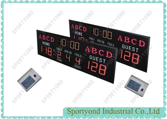 Single Face Multi Sport Electronic Basketball Scoreboard With Led Digital Display