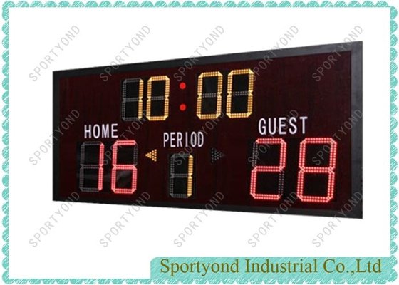 LED Electronic Digital Futsal Scoreboard , High School Football Scoreboards