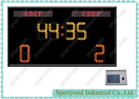 Single Sided Football Electronic Score Boards With Team Name And Timer