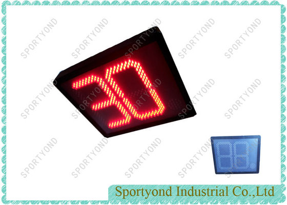 Red LED Water Polo Shot Clock , 30 Seconds Shot Clock Ultra Bright