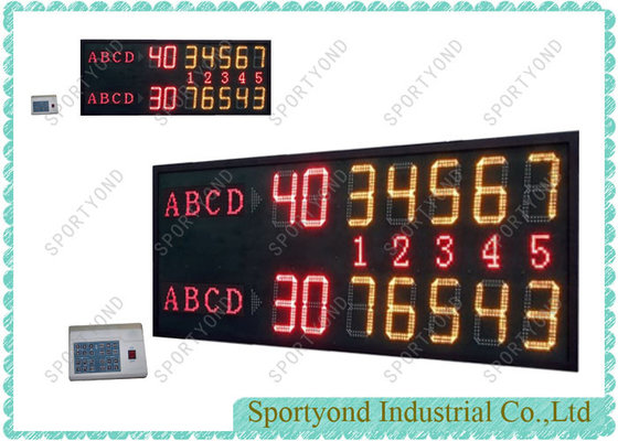 5 Sets Display Panel Electronic Tennis Scoreboard With Led Digital Scoreboard
