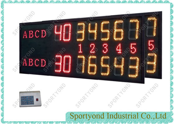 5 Sets Display Panel Electronic Tennis Scoreboard With Led Digital Scoreboard