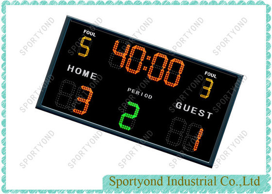 College Electronic Football Scoreboards , Wireless Futsal Scores Display Boards