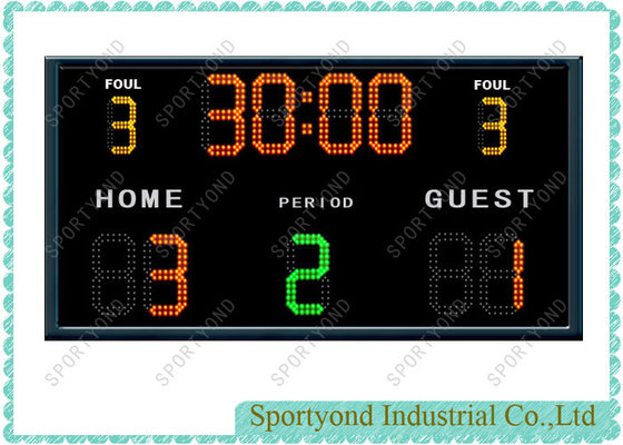 College Electronic Football Scoreboards , Wireless Futsal Scores Display Boards