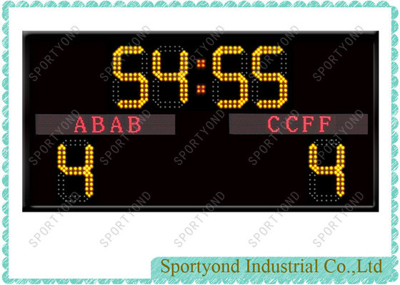 Indoor Wireless Electronic Football Scoreboard With Futsal Scoring Display