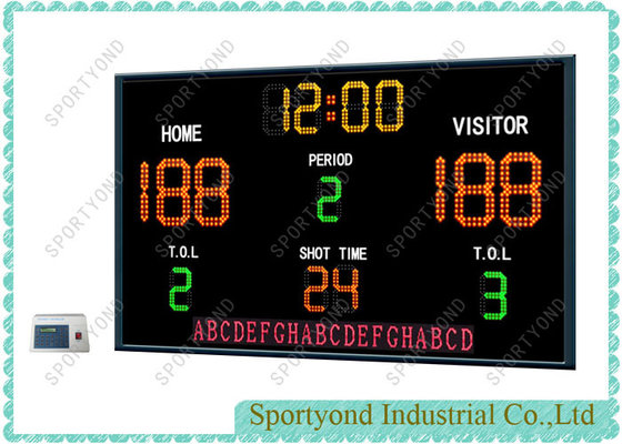 Digital LED Electronic Scoreboard Basketball Scoring Board For Basketball Club