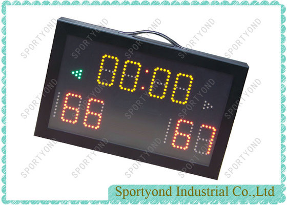 Futsal / Basketball Small Portable Electronic Scoreboard , Indoor Scores Display Board