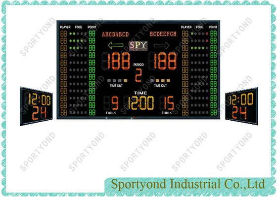 Wireless Electronic Basketball Scoreboard And Shot Clock With Play Time And Buzzer