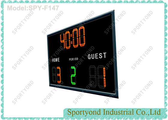 Remote Futsal Courts Electronic Football Scoreboard , Soccer Scores Timer
