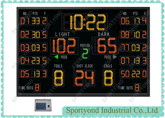 Playground Electronic Basketball Scoreboards , Playing Field LED Scoreboard