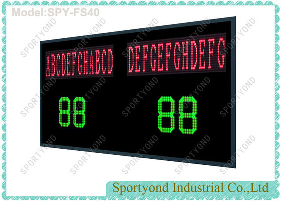 Sports Venues Electronic Football Scoreboards , Wireless Soccer Scores Display