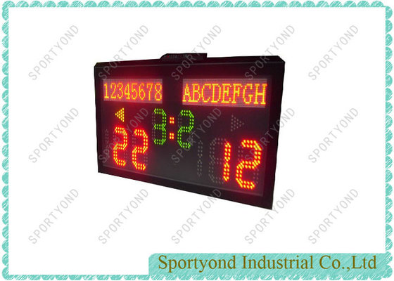 Wireless Indoor LED Electronic Volleyball Scoreboard Sports , Electronic Team Name