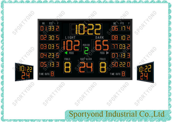 America Basketball Shot Timer And LED Electronic Scoreboard Built-In Buzzer