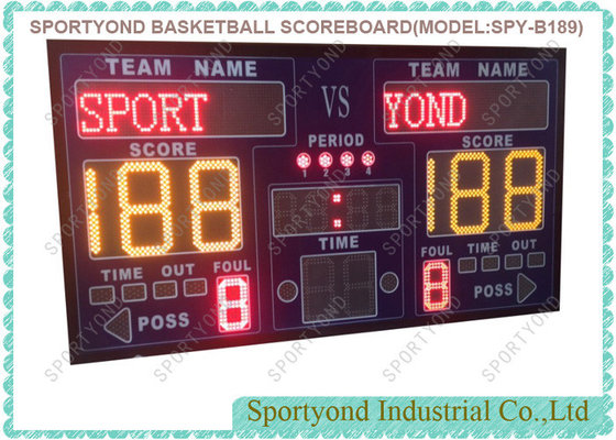 Australia Electronic Basketball Scoreboard , 240V Power Basketball Digital Scoreboard