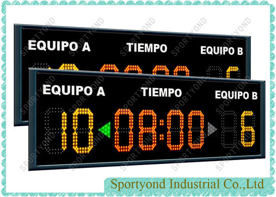 Customized Football Game Scoreboard With Wireless RF For Scorekeeper