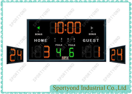 Indoor Multisport Electronic Basketball Scoreboard And Basketball Shot Clock