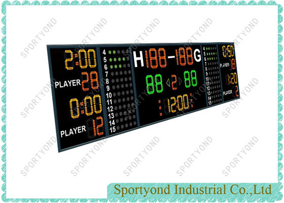 Ultra Bright Electronic Scoring Board In Basketball / Handball And Hockey Game