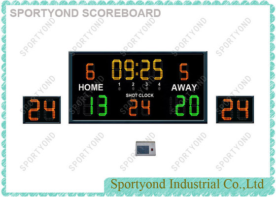 Wireless Match Electronic Basketball Scoreboard Maker and Shot Timer LED Display