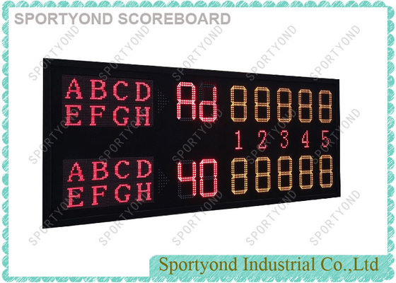 Sport Courts Electronic Tennis Scoreboard With LED Player Name
