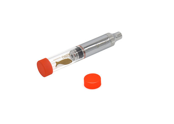 Portable Herbal Vaporizer / ATMAN KING Goldenfish Smoking Pipe With Quartz Glass