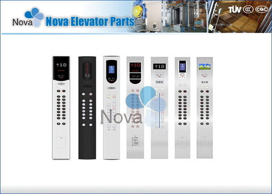Custom COP LOP Elevator Control System with LED Background Lighting