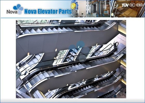 800MM Automatic Elevators Components , 30 Degree Electric Mechanical Escalator