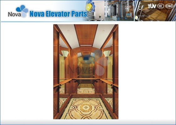1600KG Passenger Elevators , VVVF Control Traction Machine Elevator