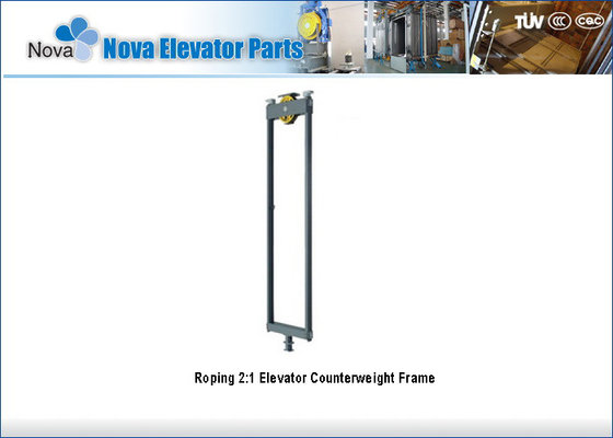Roping 1:1 Elevator Counterweight Frame,Lift Counterweight Frame
