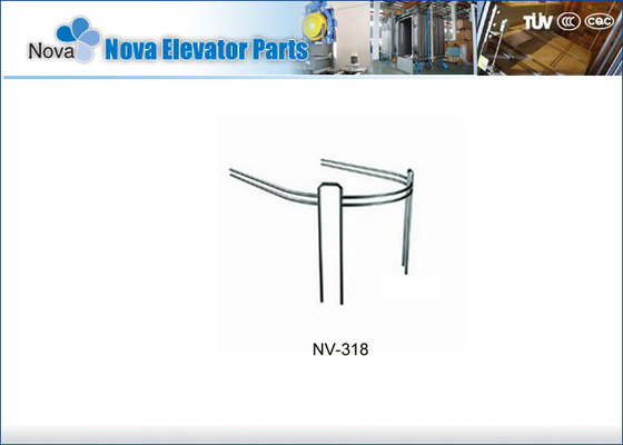 Customized Elevators Components / Parts , Stainless Steel Observation Elevator Handrail
