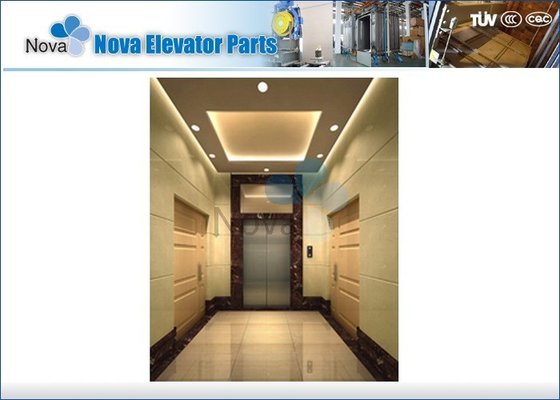 630KG ~ 1000KG Passenger Elevators , Steel Residential Elevators