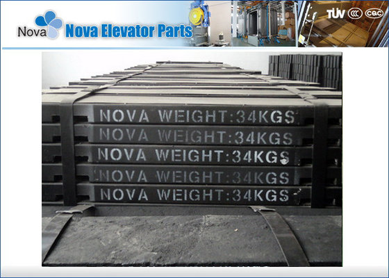 Compound Elevator Counterweight Block, 35 ~ 52KG Loading Weight