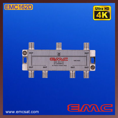 2 -2600 MHz SMATV 6 WAY SPLITTER with good signal transmission