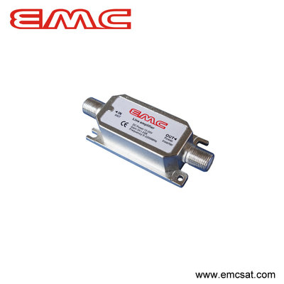 30 dB 5-2150MHz satellite  in-line Zinc die cast housing amplifier