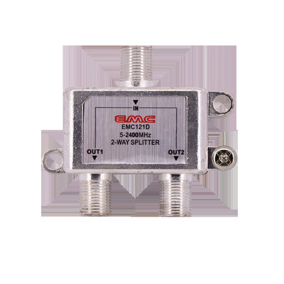 SMATV 2 way splitter with good signal transmission