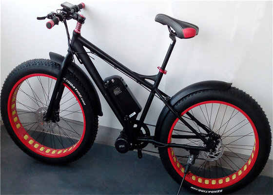 6061 T6 Aluminum alloy 26 x 4.0 Electric Fat Tire Bike Shimano 7 Speed Mountain Bike