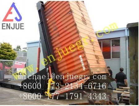 20FT 40FT Grain Silo Hydraulic Container Tilter