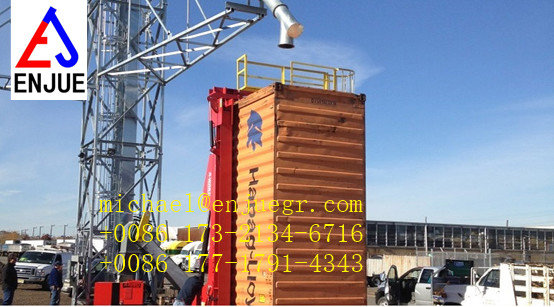 20FT 40FT Grain Silo Hydraulic Container Tilter