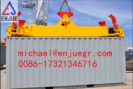 ISO  manufacture electric hydraulic rotatary telescopic container spreader lifting spreader